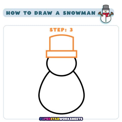 How to Draw a Snowman - Superstar Worksheets