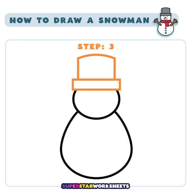 How to Draw a Snowman - Superstar Worksheets