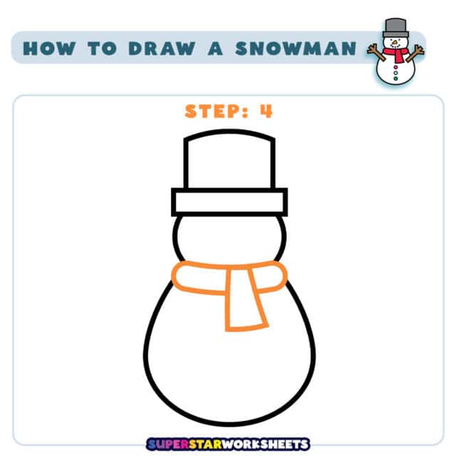 How to Draw a Snowman - Superstar Worksheets