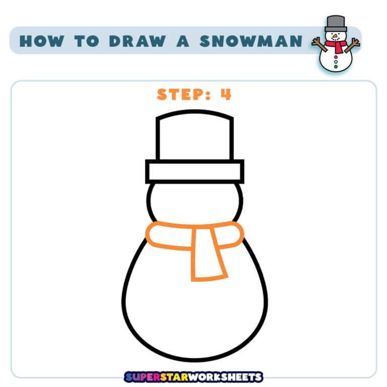 How to Draw a Snowman - Superstar Worksheets