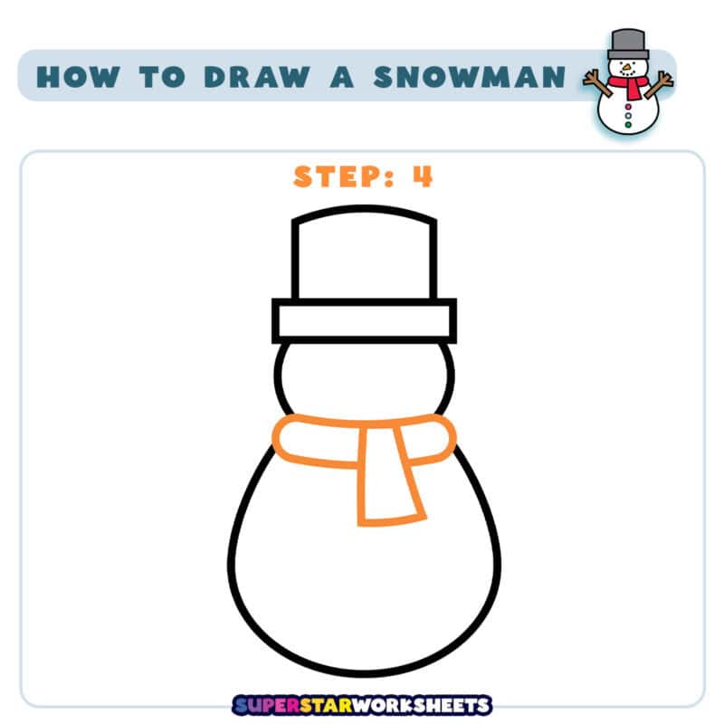 How to Draw a Snowman - Superstar Worksheets