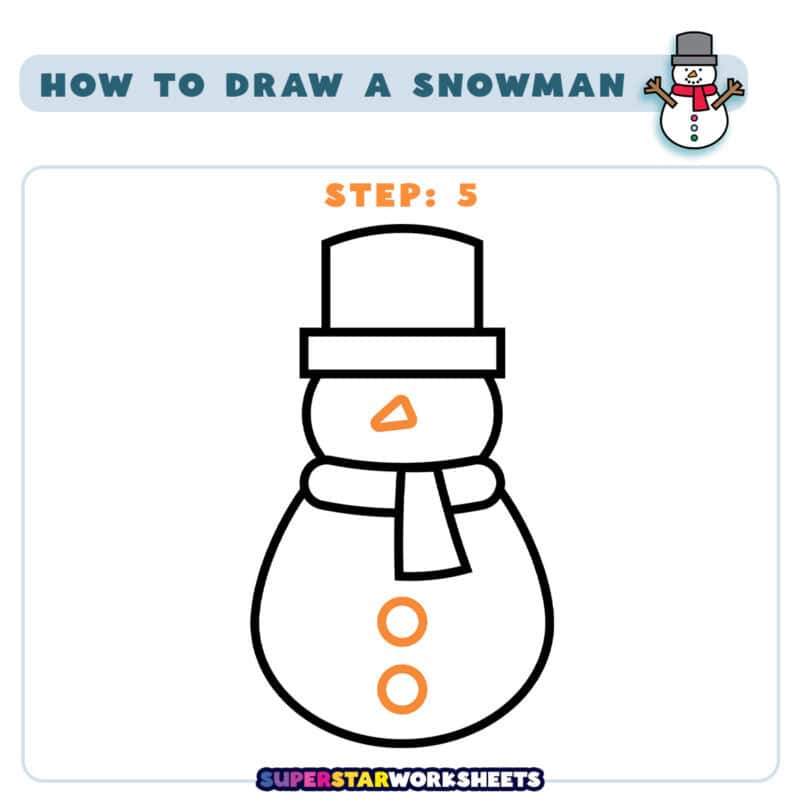How to Draw a Snowman - Superstar Worksheets