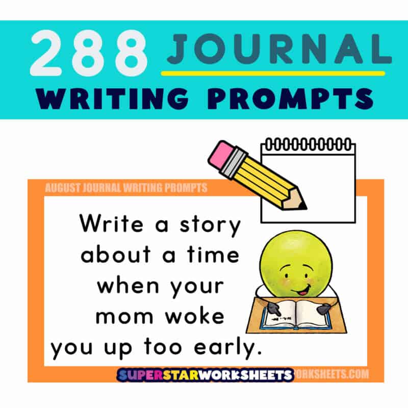 Writing Prompts (Free Printables) - Superstar Worksheets