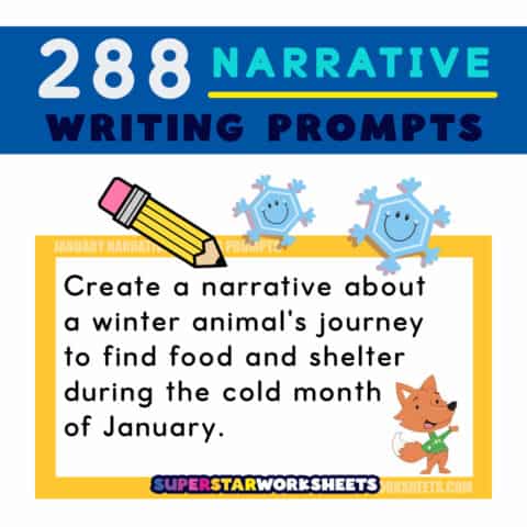 Writing Prompts (Free Printables) - Superstar Worksheets
