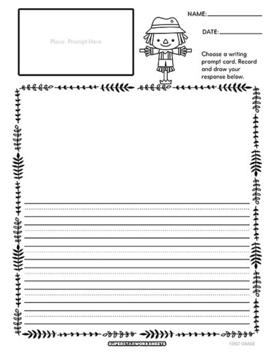 Fall Writing Prompts - Superstar Worksheets