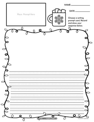 Winter Writing Prompts - Superstar Worksheets