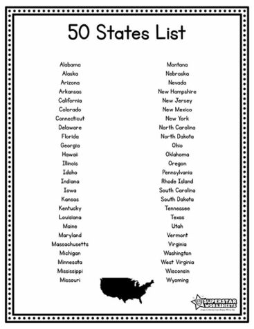USA Map Worksheets (Free Printables) - Superstar Worksheets