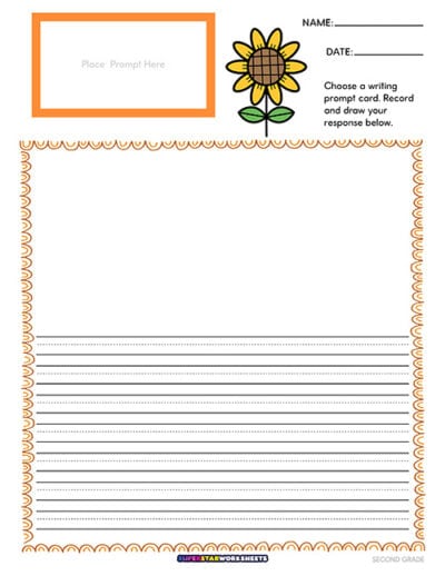 Fall Writing Prompts - Superstar Worksheets