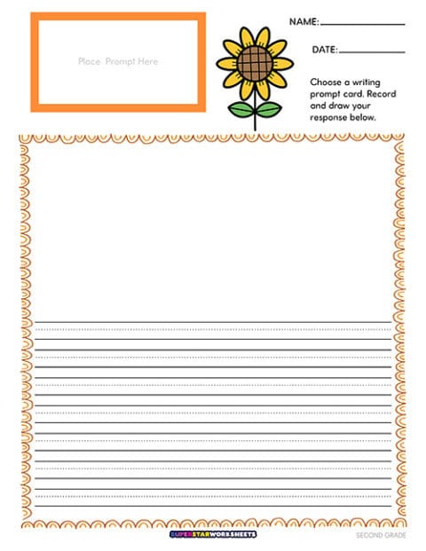 Fall Writing Prompts - Superstar Worksheets