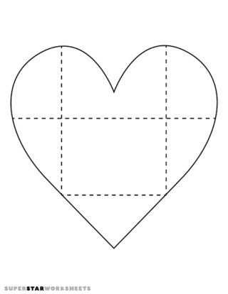 Envelope Template (Free Printables) - Superstar Worksheets