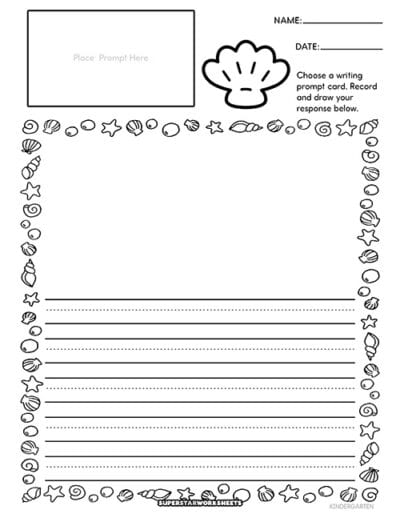 Summer Writing Prompts - Superstar Worksheets