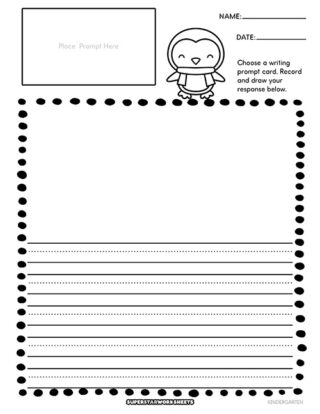 Winter Writing Prompts - Superstar Worksheets
