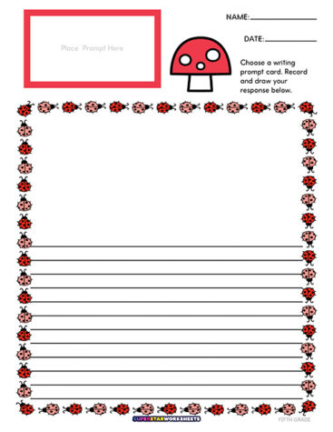 Spring Writing Prompts - Superstar Worksheets