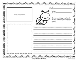 Spring Writing Prompts - Superstar Worksheets