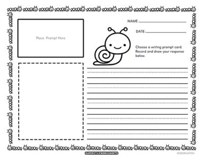 Spring Writing Prompts - Superstar Worksheets