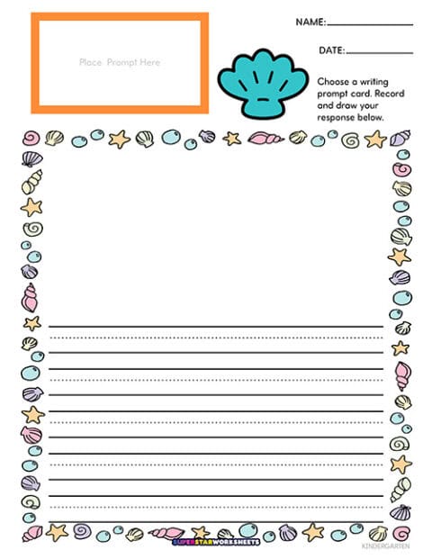 Summer Writing Prompts - Superstar Worksheets