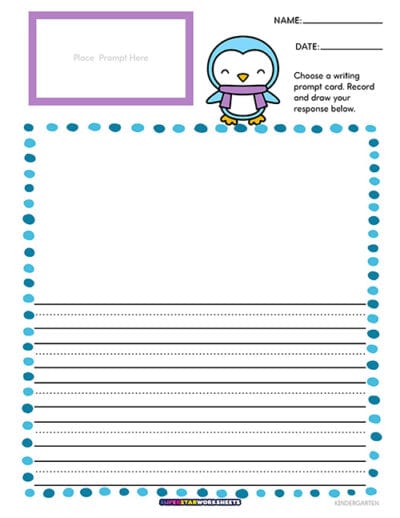 Winter Writing Prompts - Superstar Worksheets