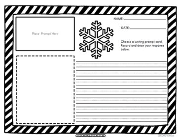 Winter Writing Prompts - Superstar Worksheets