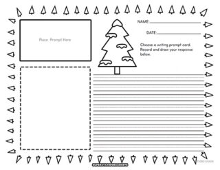 Winter Writing Prompts - Superstar Worksheets