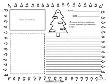 Winter Writing Prompts - Superstar Worksheets