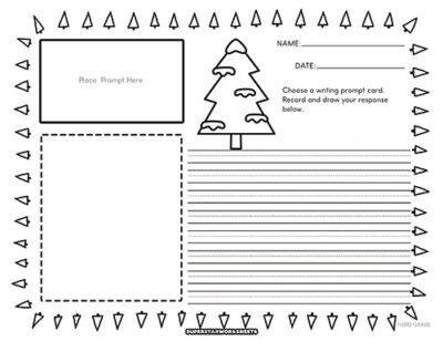 Winter Writing Prompts - Superstar Worksheets