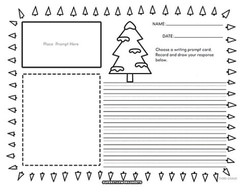 Winter Writing Prompts - Superstar Worksheets