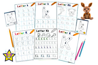 Letter Tracing Worksheets - Superstar Worksheets