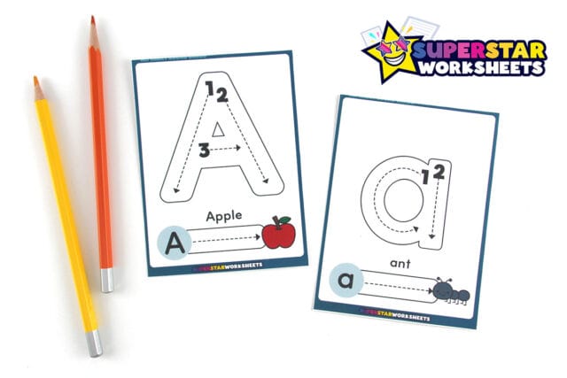 Letter Tracing Worksheets - Superstar Worksheets