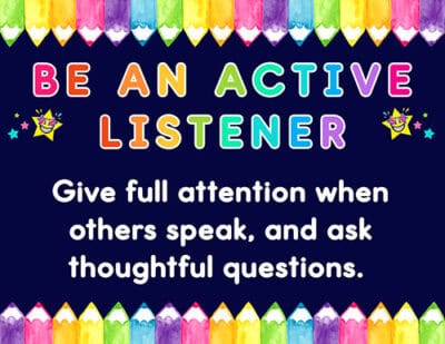 Classroom Rules Poster - Superstar Worksheets