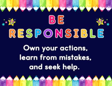 Classroom Rules Poster - Superstar Worksheets