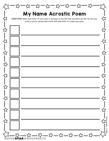 First Day of School Worksheets - Superstar Worksheets