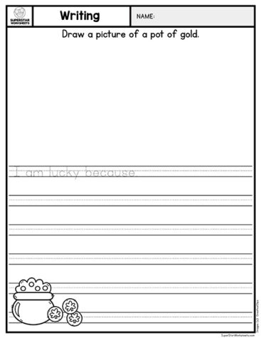 St Patrick's Day Worksheets - Superstar Worksheets