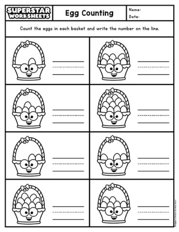 Easter Worksheets - Superstar Worksheets