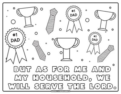 Father's Day Coloring Pages (Free Printables) - Superstar Worksheets