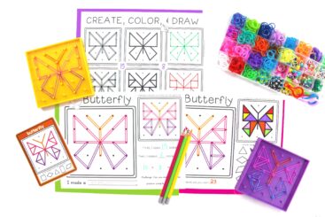 Geoboard Patterns - Superstar Worksheets