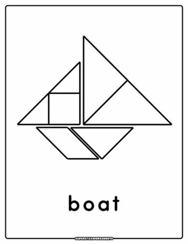 Tangram Puzzles (Free Printables) - Superstar Worksheets