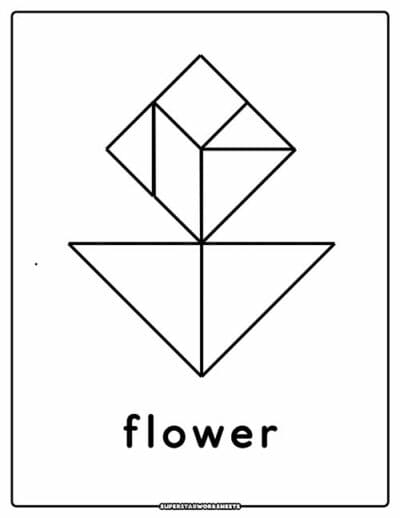 Tangram Puzzles (Free Printables) - Superstar Worksheets