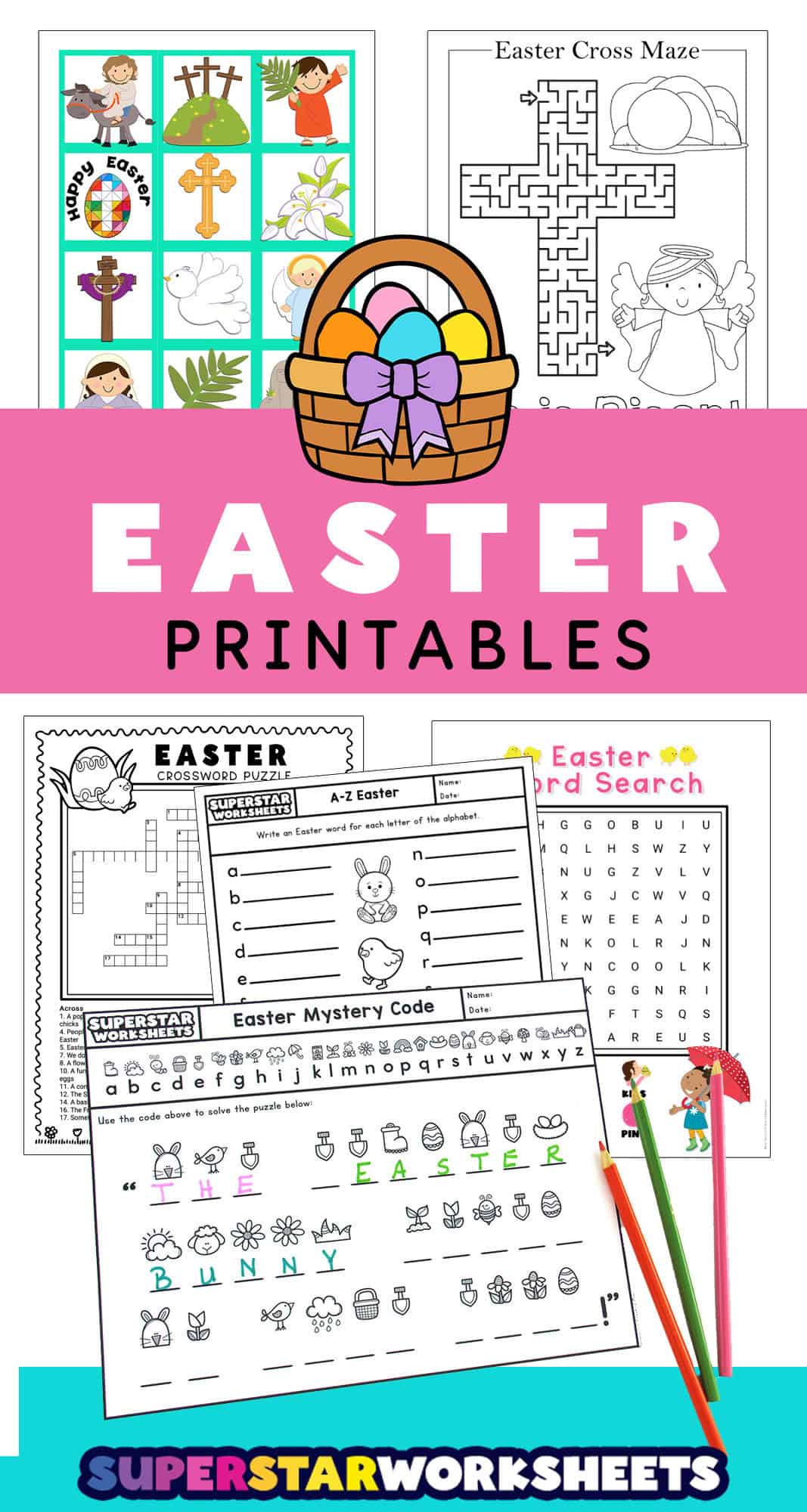 Easter Worksheets (Free Printables) - Superstar Worksheets