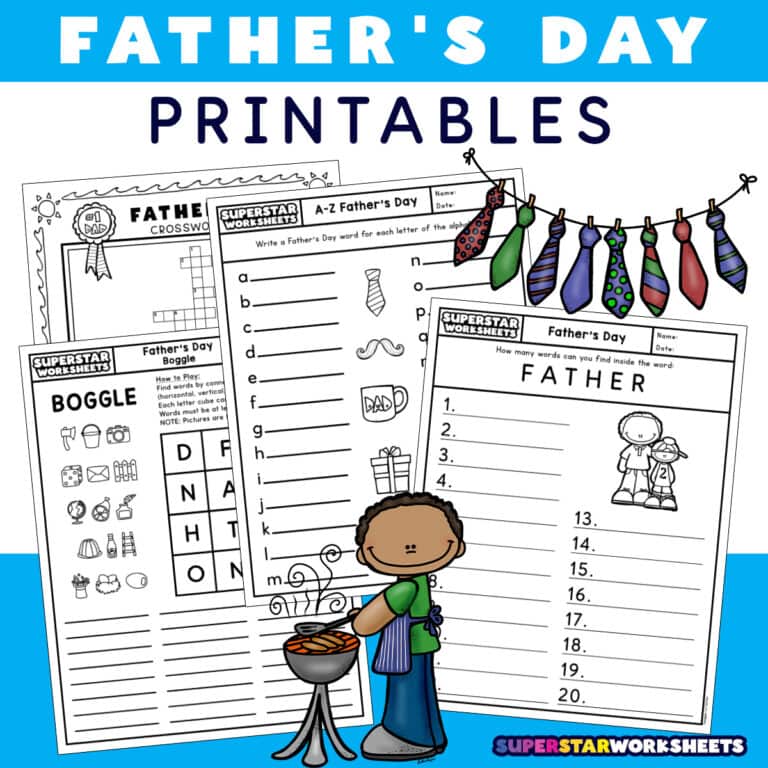 Kindergarten Writing Sentences Worksheets - Superstar Worksheets