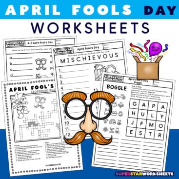 April Fool's Day Worksheets (Free Printables) - Superstar Worksheets