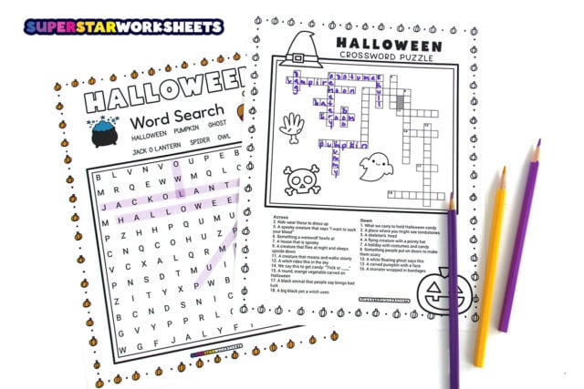 Halloween Worksheets (Free Printables) - Superstar Worksheets