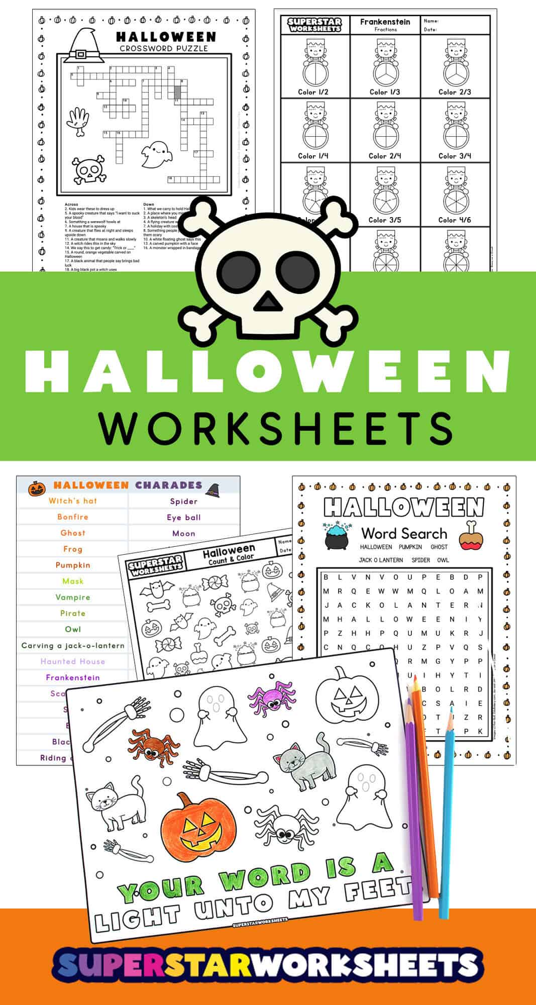 Halloween Worksheets (Free Printables) - Superstar Worksheets