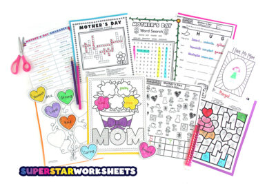 Mother's Day Worksheets (Free Printables) - Superstar Worksheets