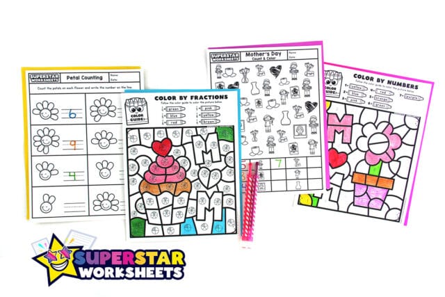 Mother's Day Worksheets (Free Printables) - Superstar Worksheets