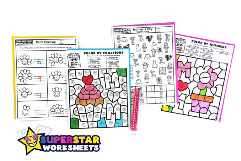 Mother's Day Worksheets - Superstar Worksheets