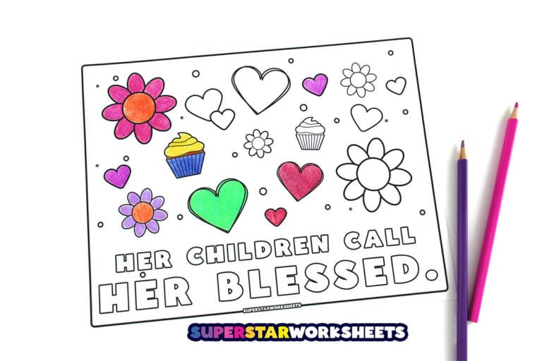 Mother's Day Worksheets - Superstar Worksheets