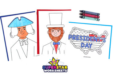 Presidents Day Worksheets (Free Printables) - Superstar Worksheets