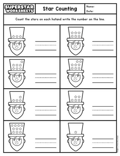 Presidents Day Worksheets - Superstar Worksheets