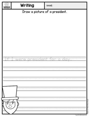 Presidents Day Worksheets (Free Printables) - Superstar Worksheets