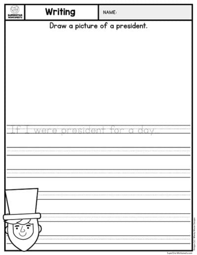 Presidents Day Worksheets - Superstar Worksheets